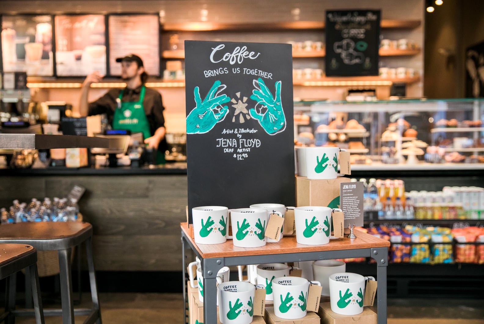 Starbucks Sign Language Store Details | PS Food