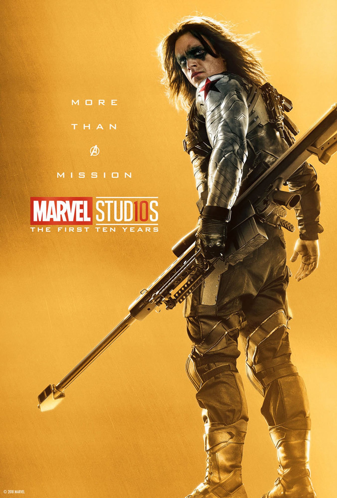 Marvel Studios Celebrating 10th Anniversary Posters | PS Entertainment