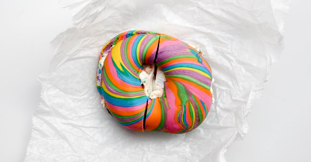 Is the Rainbow Bagel Good? | POPSUGAR Food