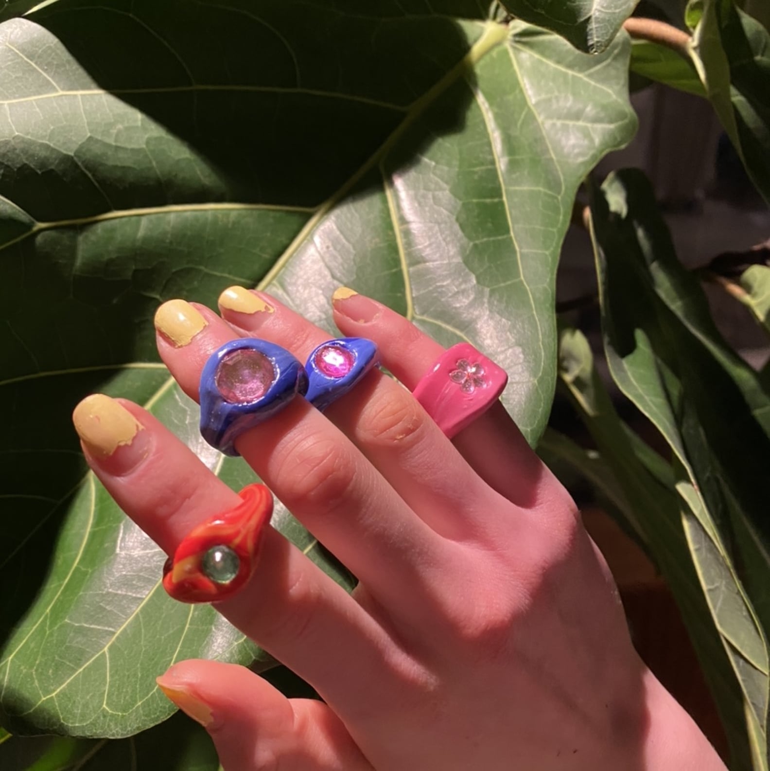 Where to Shop the Cutest Chunky Plastic Rings | PS Fashion