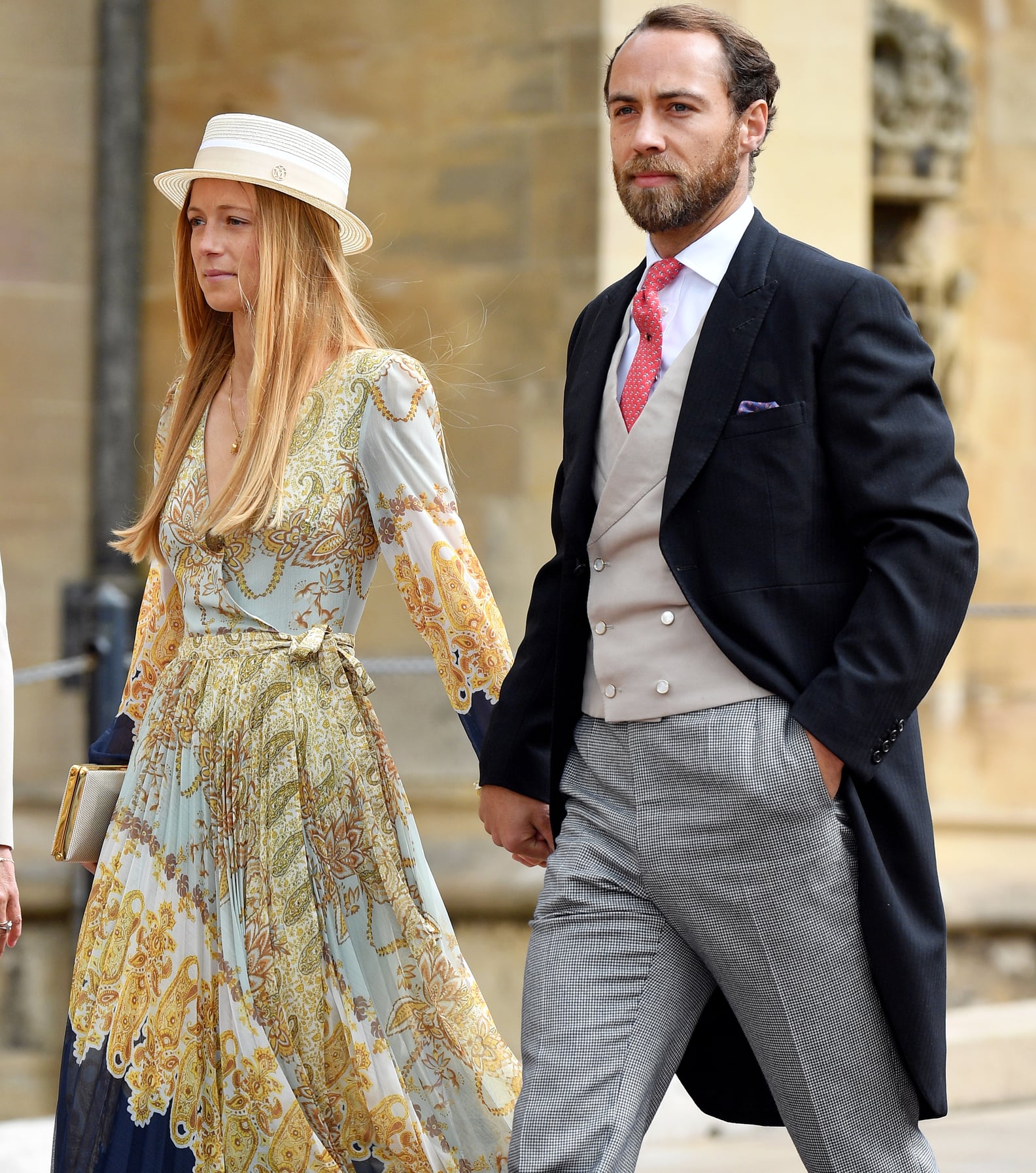 James Middleton Girlfriend H&M Dress at Royal Wedding 2019 | PS Fashion