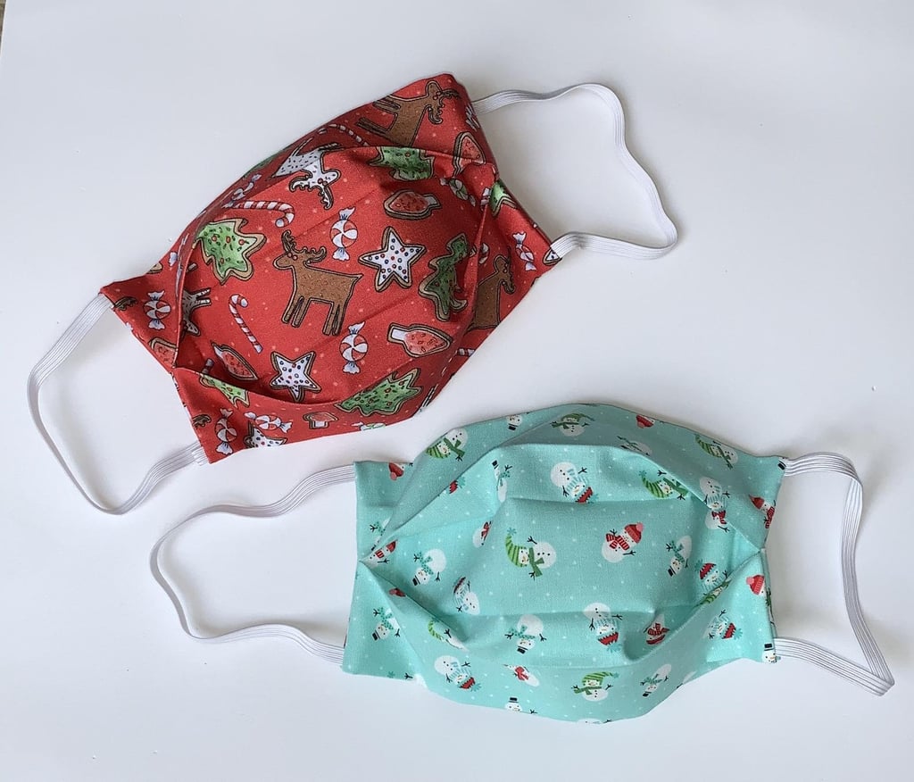 Christmas-Themed Fabric Face Masks | POPSUGAR Smart Living