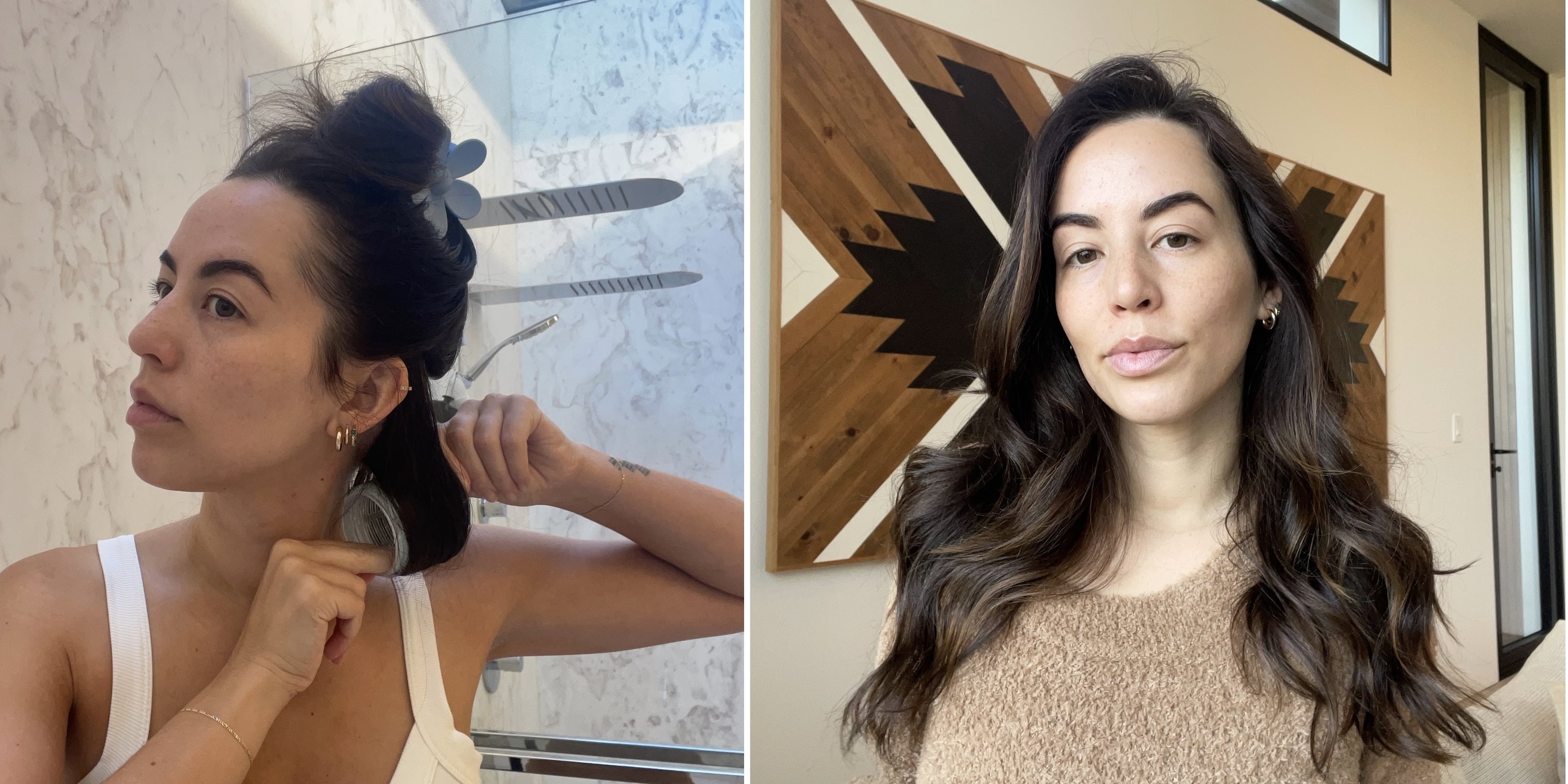 Testing Chris Appleton's "Hollywood Blowout" Hair Tutorial | POPSUGAR ...