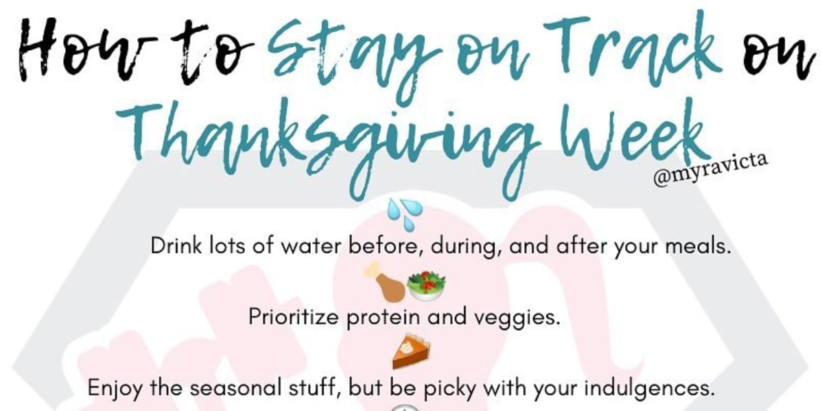 How to Stay on Track During Thanksgiving | PS Fitness