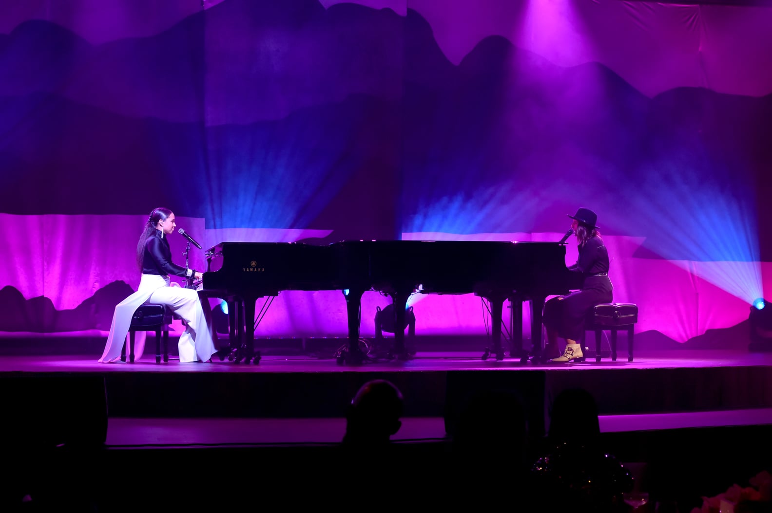 Watch Alicia Keys and Sara Bareilles's Dueling Pianos Duet | POPSUGAR ...
