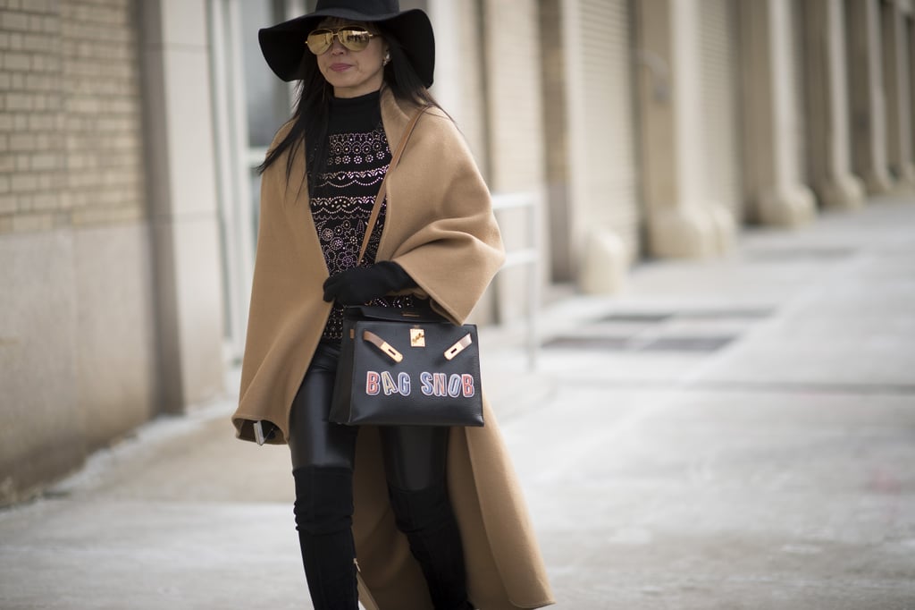 Word Clutches Street Style Trend | POPSUGAR Fashion