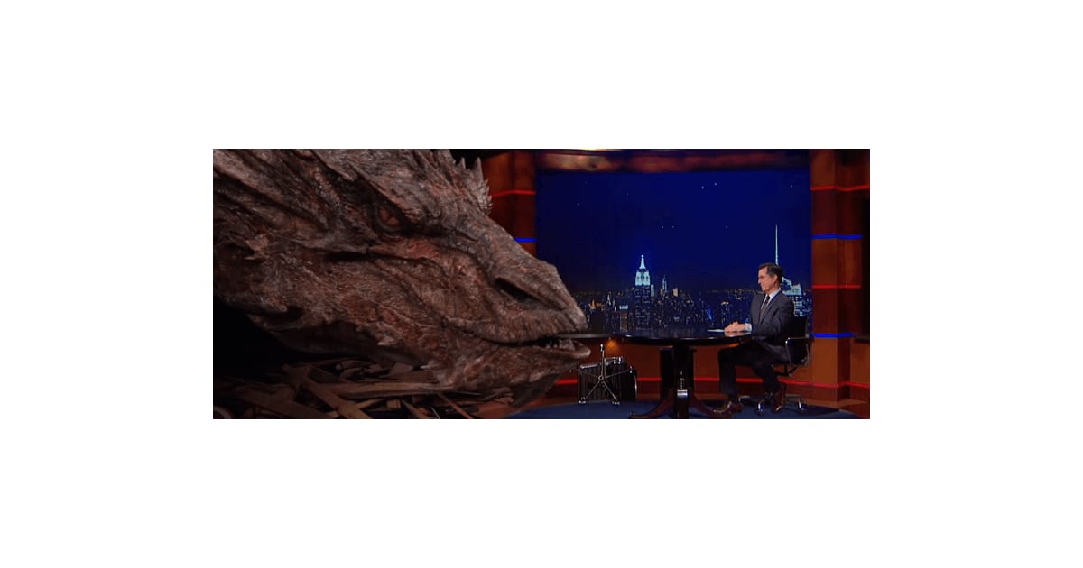 Stephen Colbert Interview With Smaug | POPSUGAR Tech
