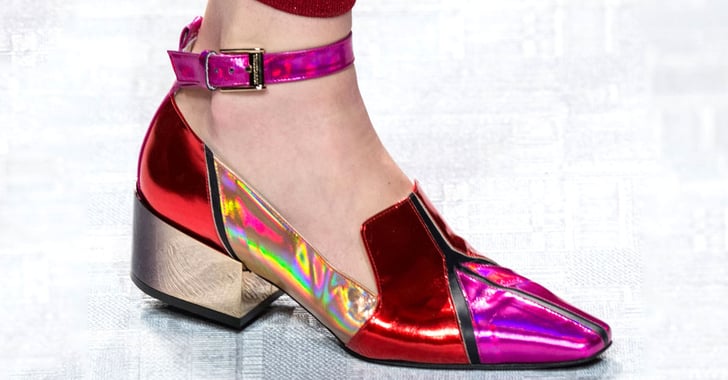 Best Runway Shoes at Milan Fashion Week Spring 2017 | POPSUGAR Fashion