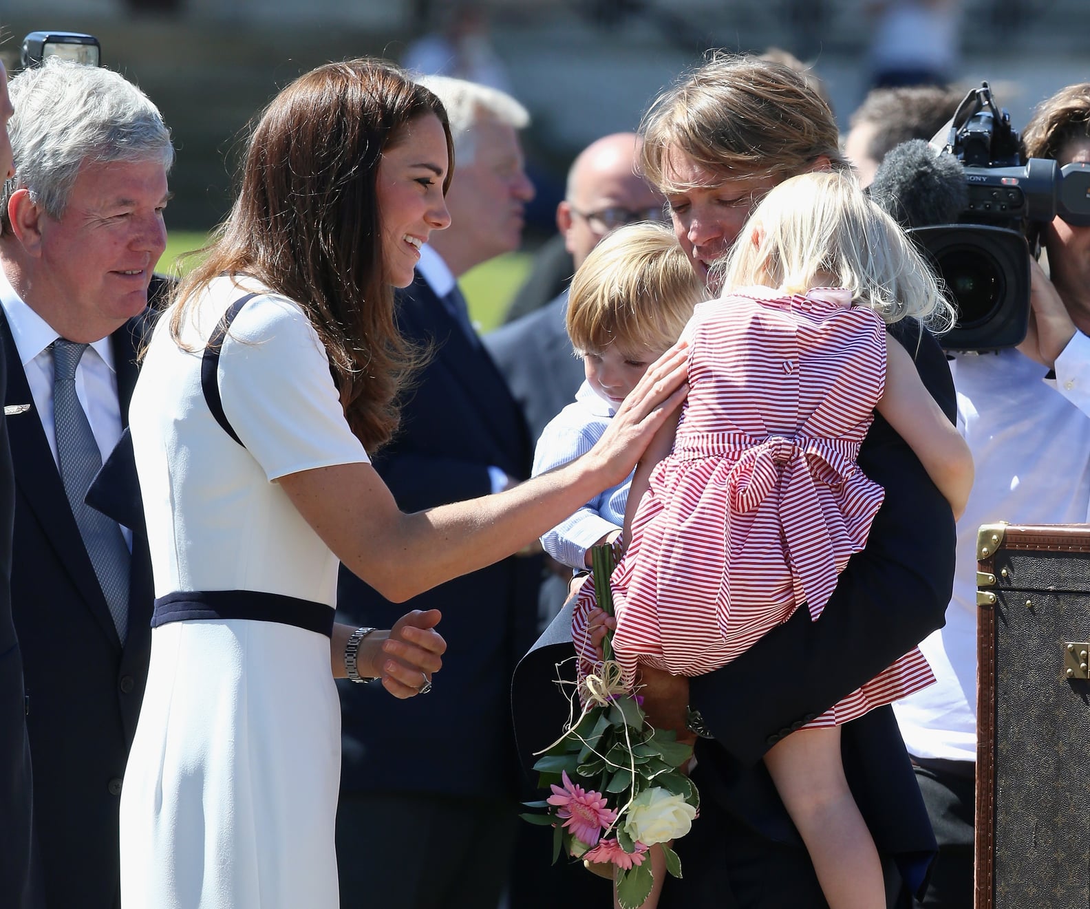 Pictures of Kate Middleton With Little Girls | POPSUGAR Celebrity
