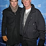 Chris Pine With His Dad Pictures | POPSUGAR Celebrity