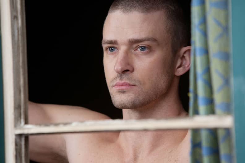 Justin Timberlake Shirtless In Time