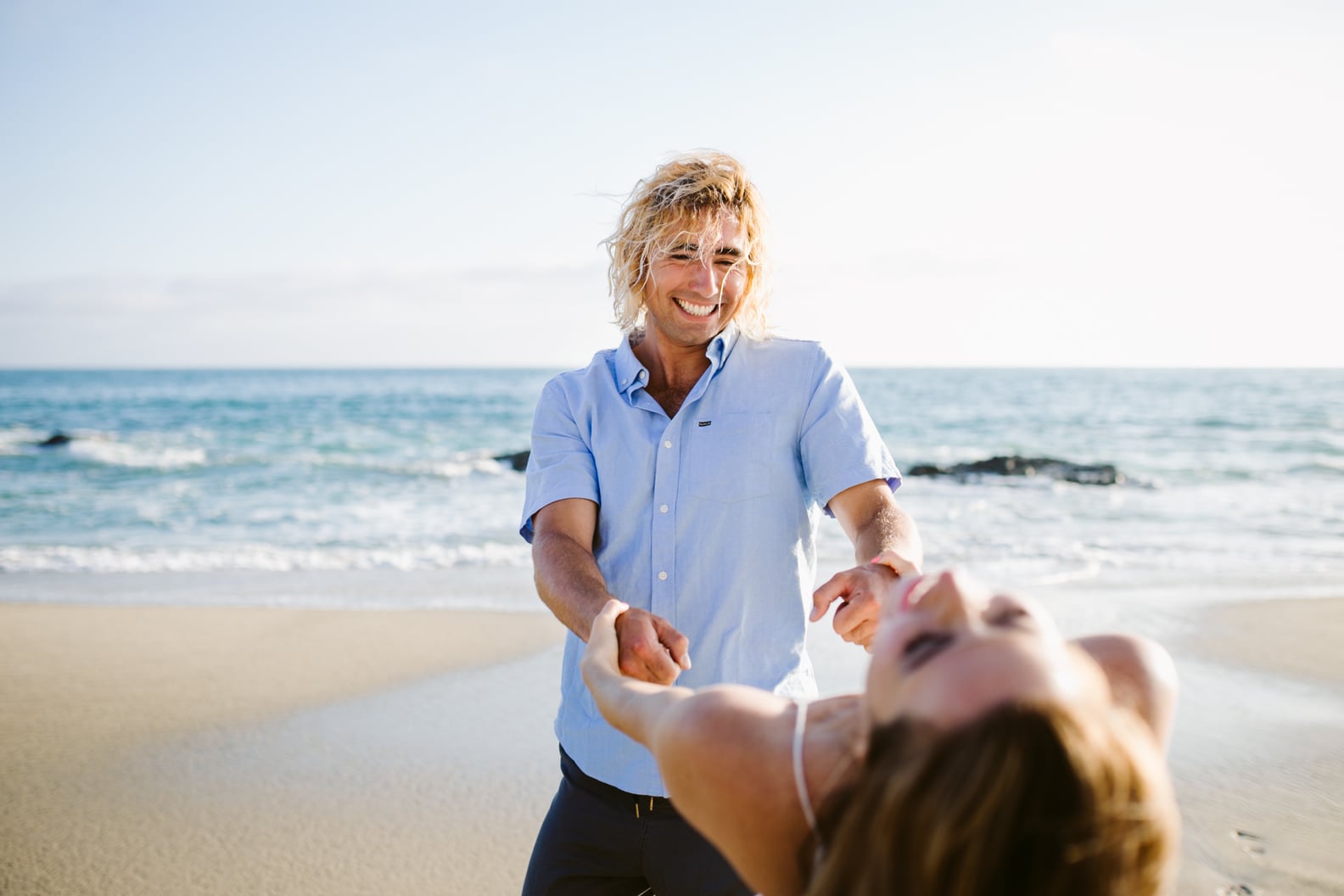 California Beach Engagement Shoot | PS Love
