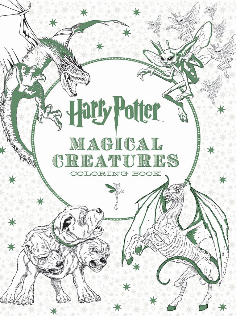 Harry Potter Magical Creatures Coloring Book | POPSUGAR Tech