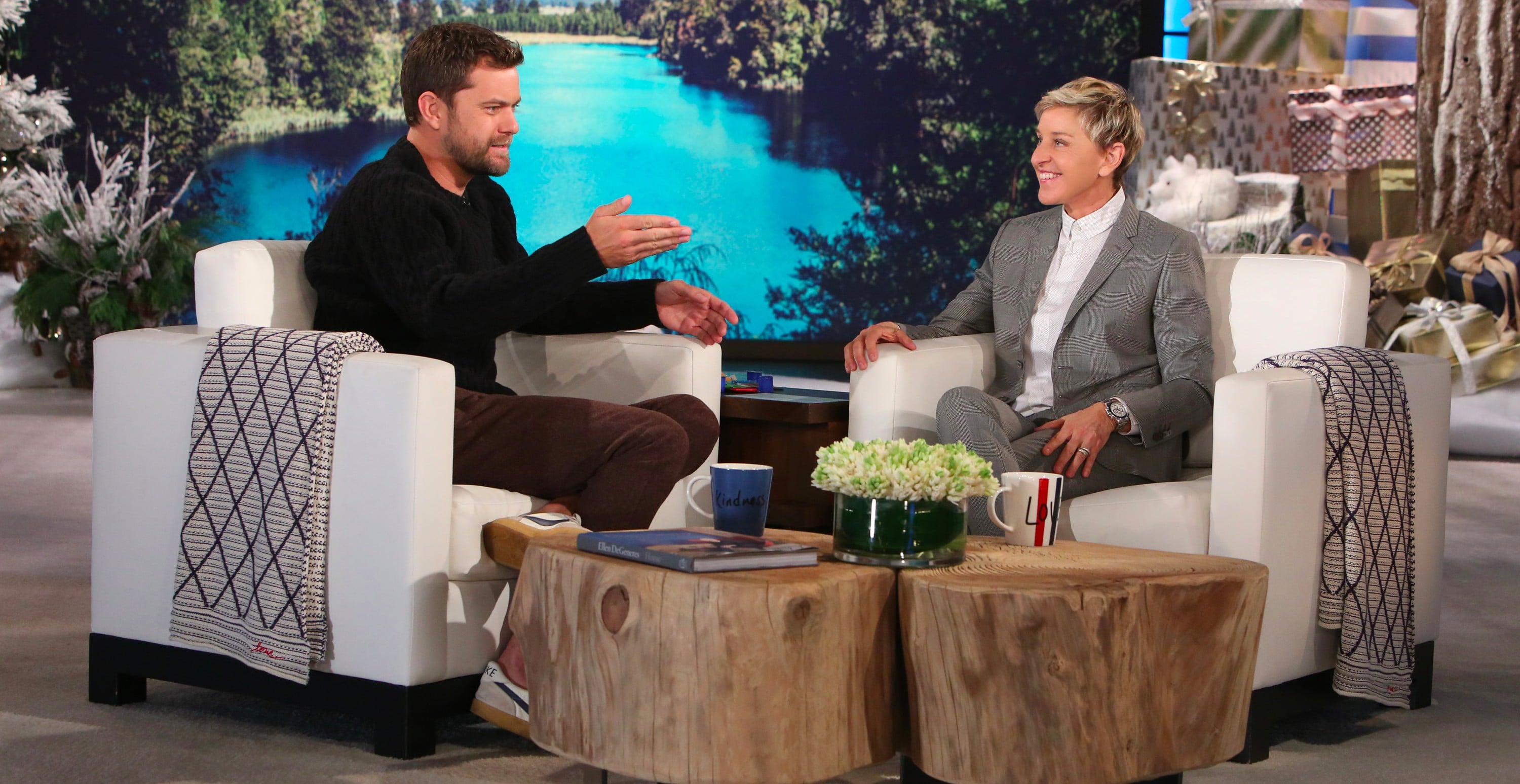 El Actor Joshua Jackson En