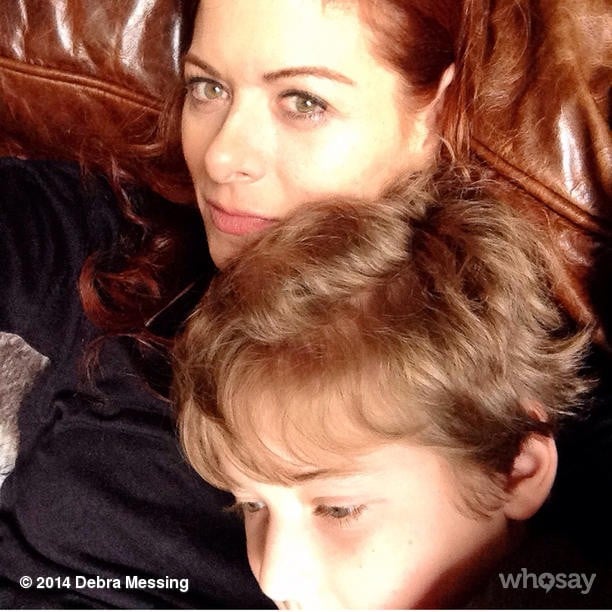 Debra Messing And Son