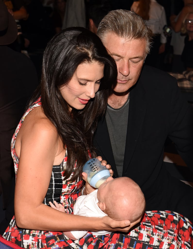 Hilaria Baldwin With Carmen And Ireland Nyfw September 2015 Popsugar