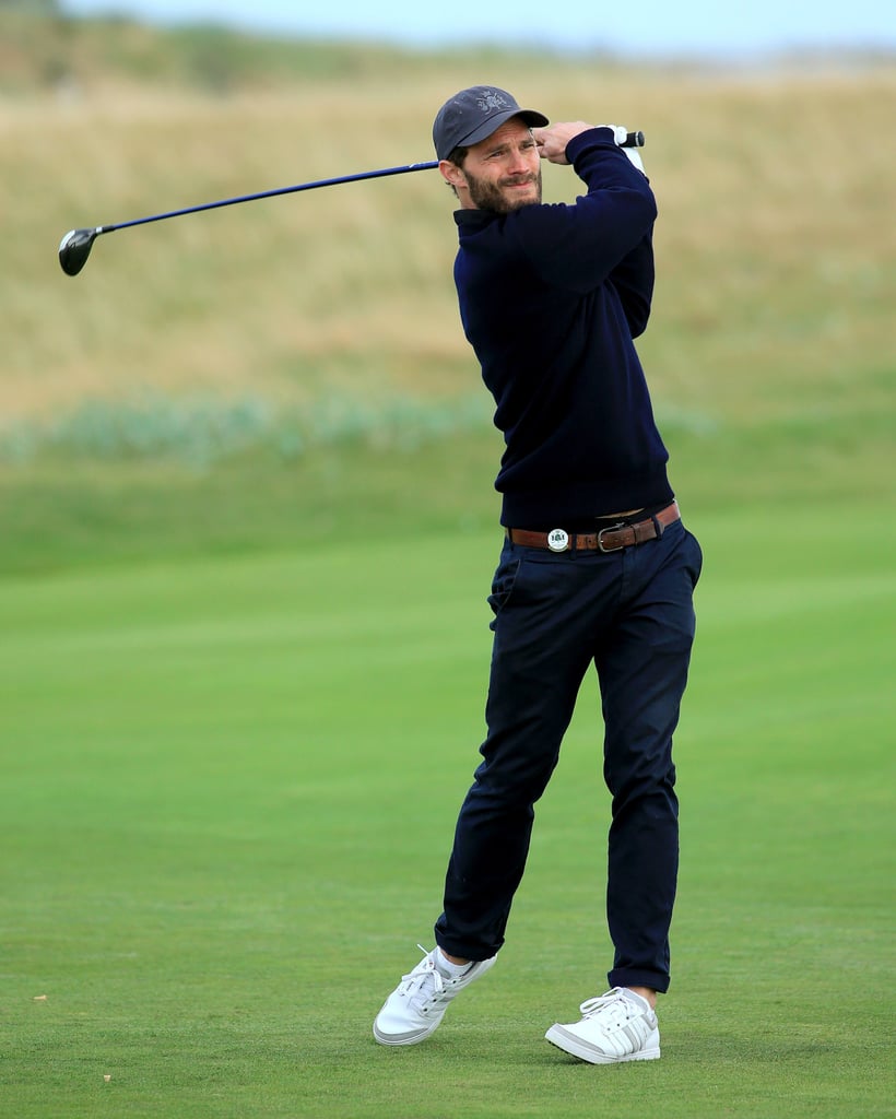 Jamie Dornan Golfing Pictures | POPSUGAR Celebrity