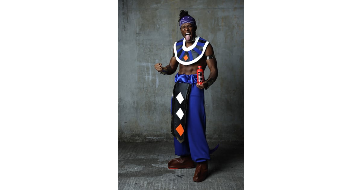 KSI as Beerus | Celebrity Halloween Costumes 2022 | POPSUGAR Celebrity ...