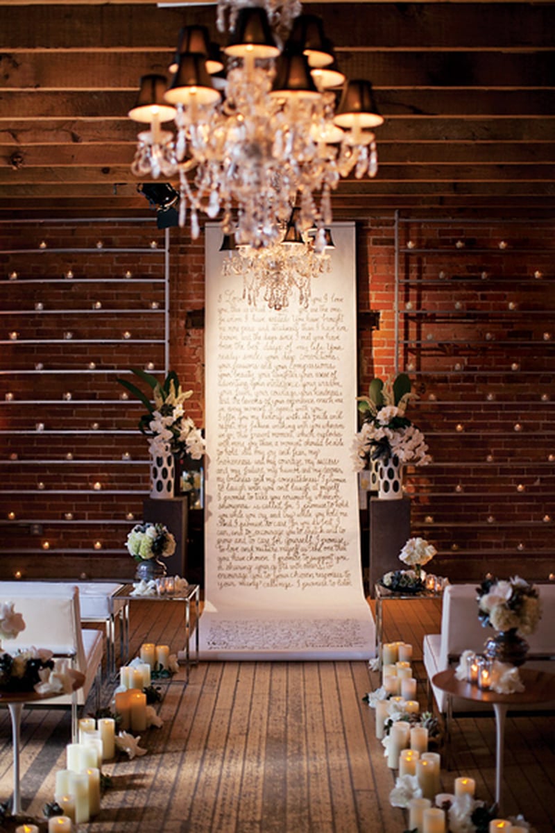 20 Wedding Ceremony Backdrops | PS Love