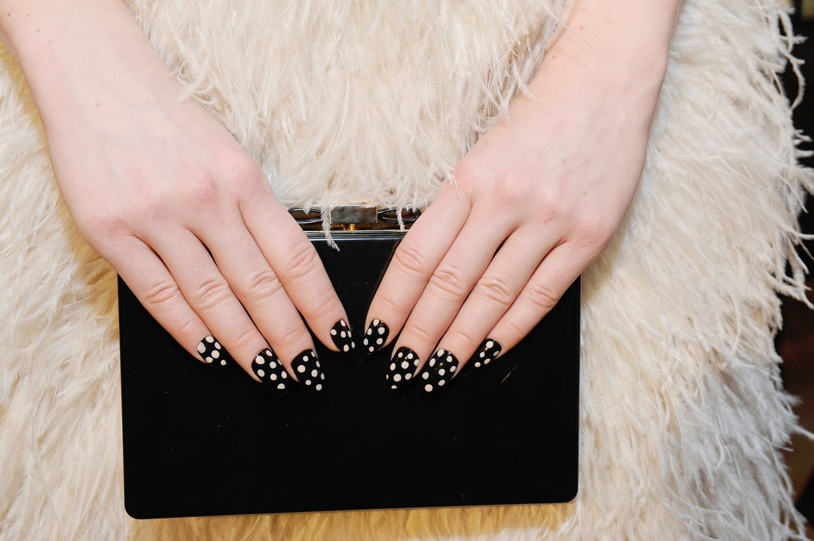 Polka-Dot Nails Are All Over NYFW | PS Beauty
