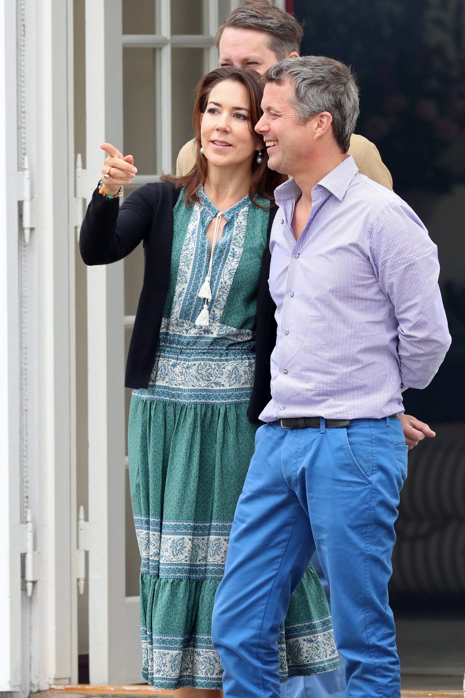 Princess Mary Sea Dress Summer Photocall July 2016 | PS Fashion