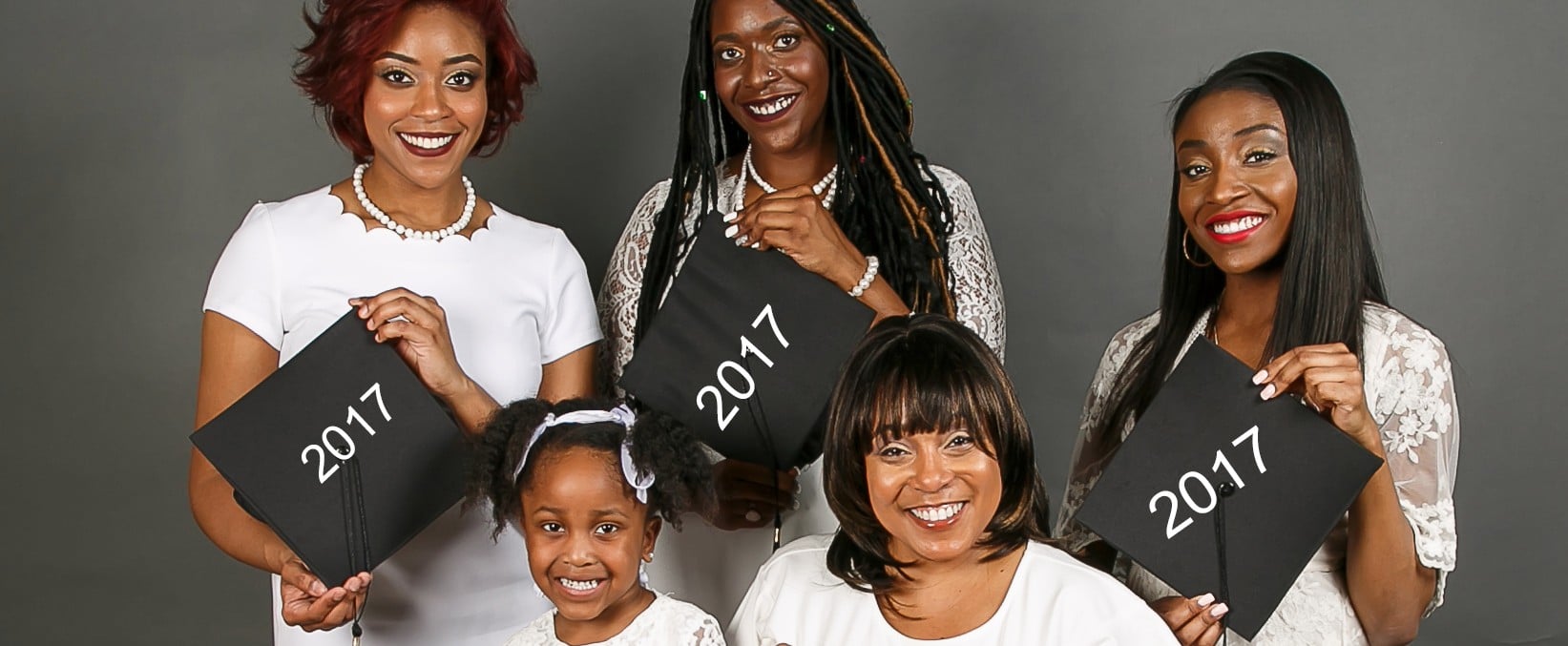 Family Graduation Photo With 3 Generations | PS Family