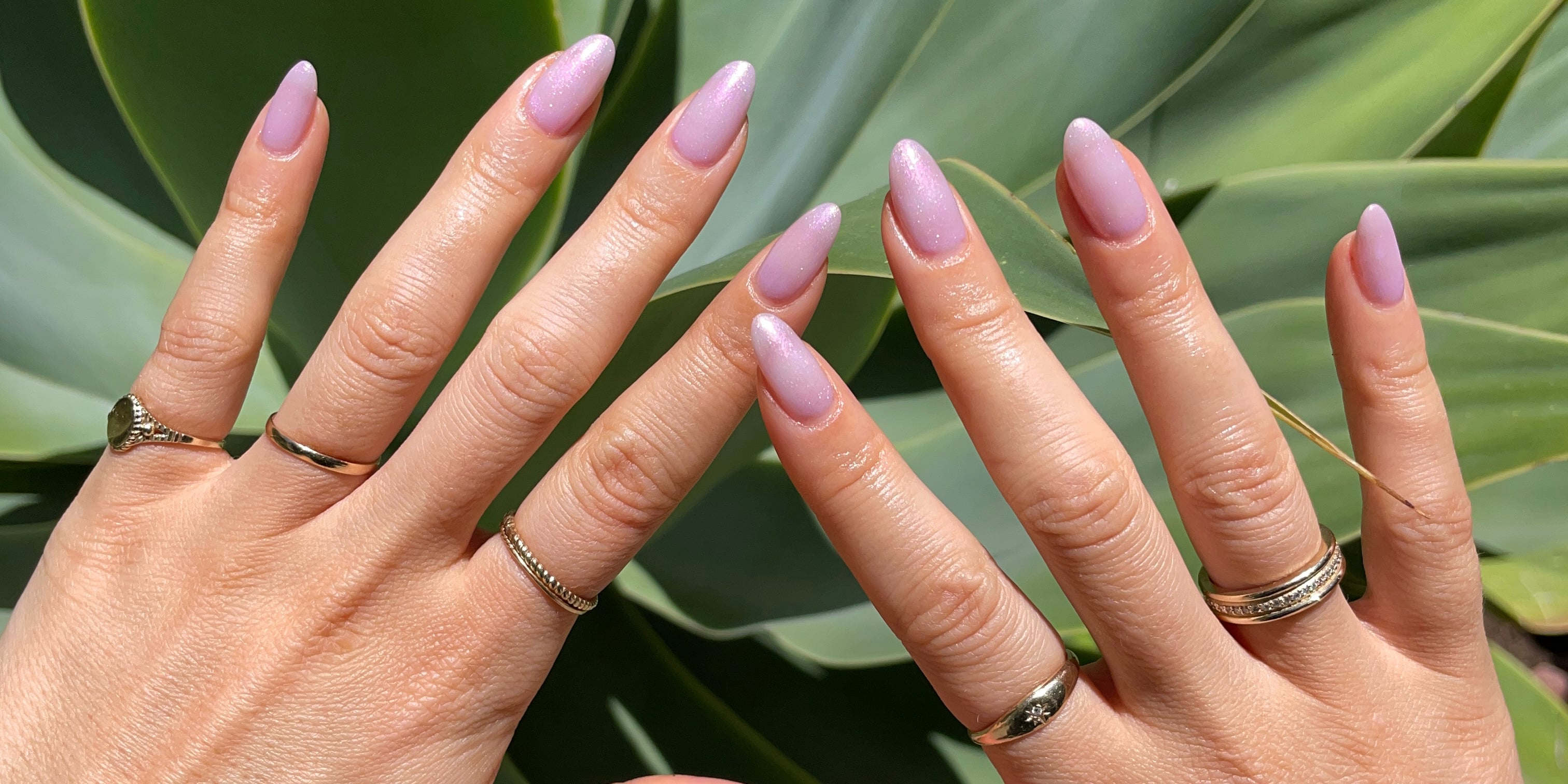 I Tried Digital-Lavender Nails: See Photos | PS Beauty
