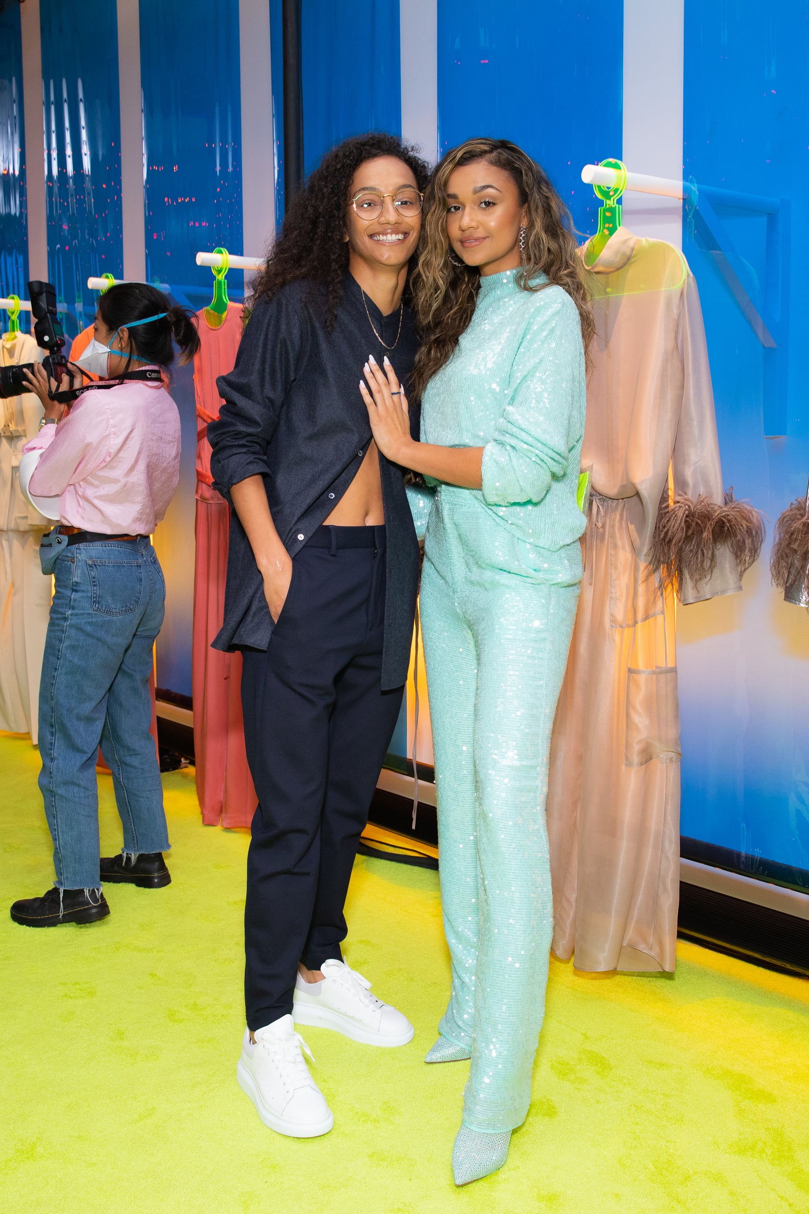 Madison Bailey and Girlfriend Mariah Linney at NYFW: Photos | PS Celebrity