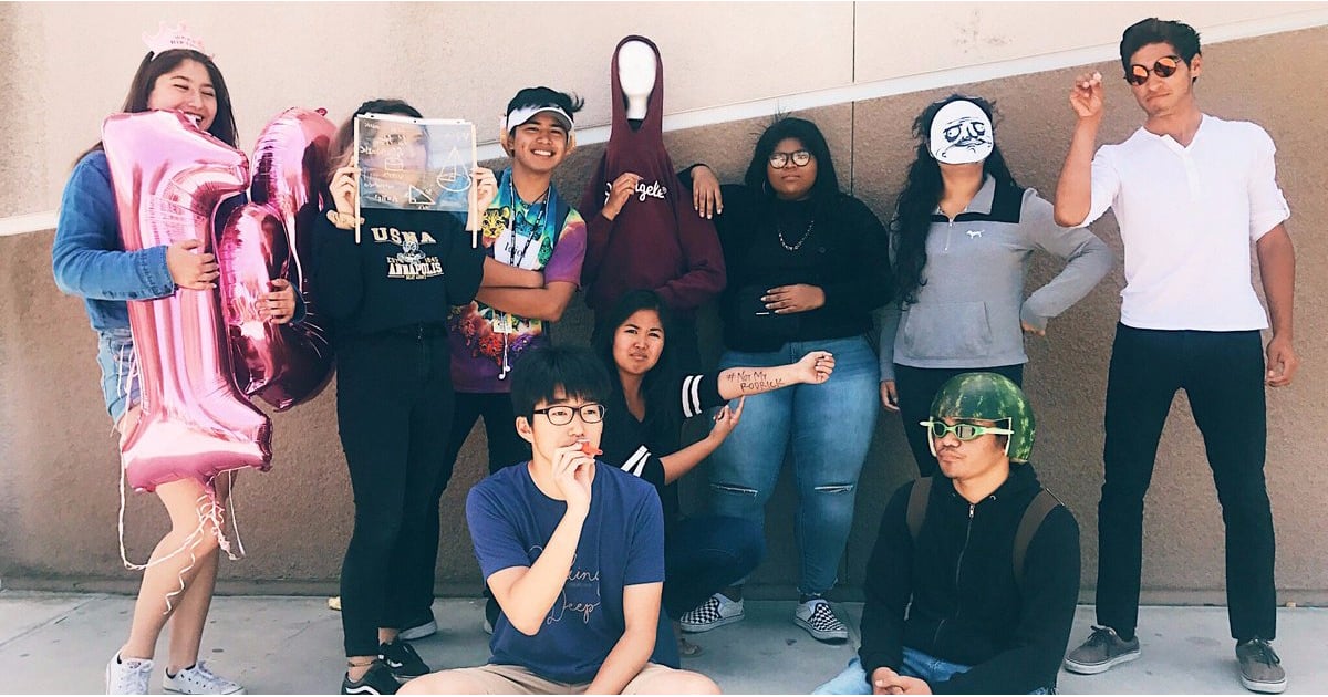 High School Spirit Week Meme Day Olympian High School | POPSUGAR News