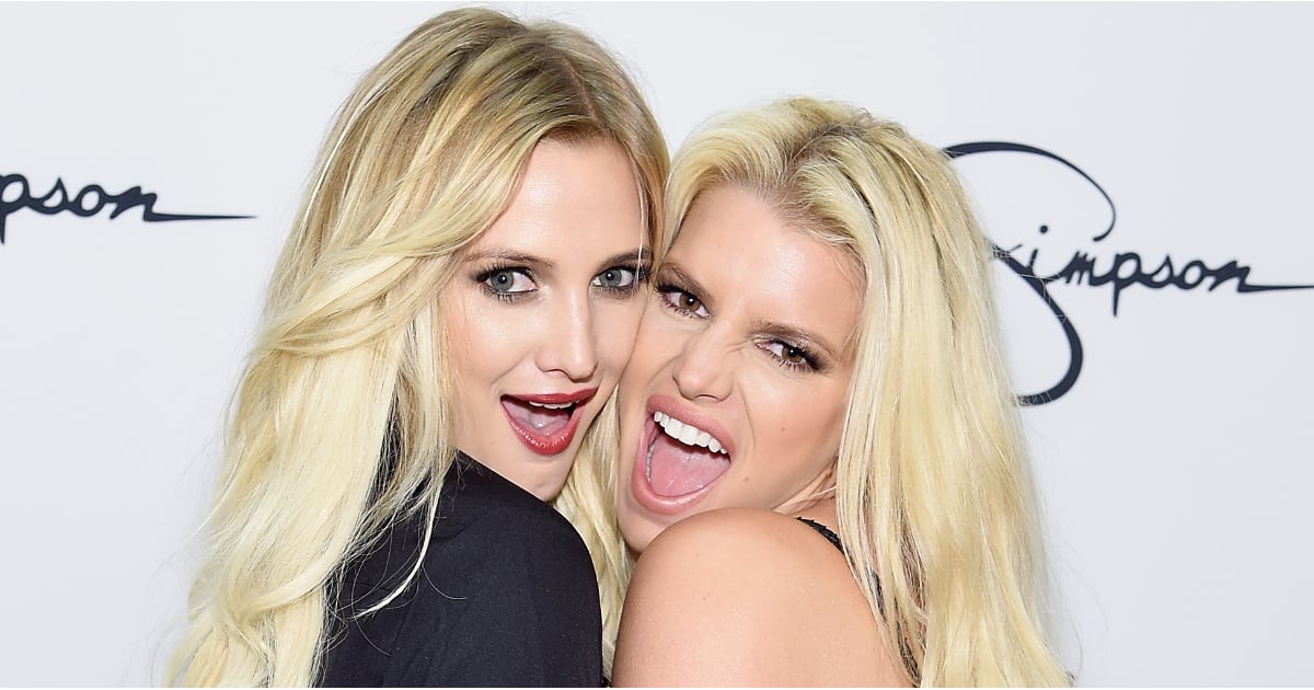 Jessica and Ashlee Simpson in Atlanta | Pictures | POPSUGAR Celebrity