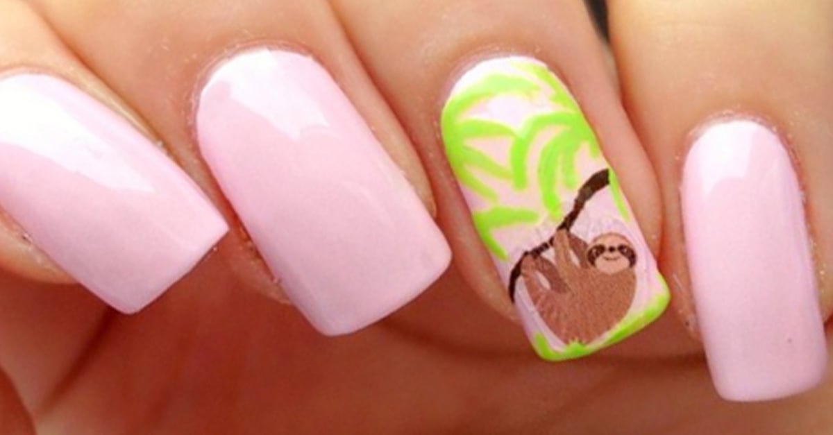 Sloth Nail Art Ideas | PS Beauty