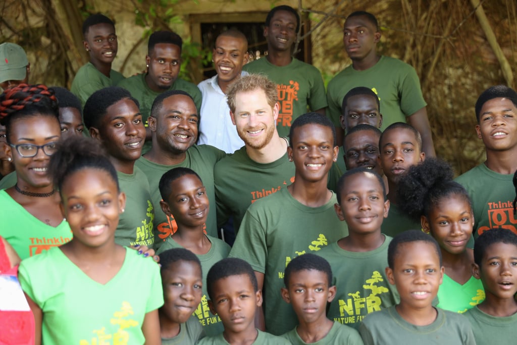 Prince Harry at Nature Fun Ranch in Barbados December 2016 | POPSUGAR ...