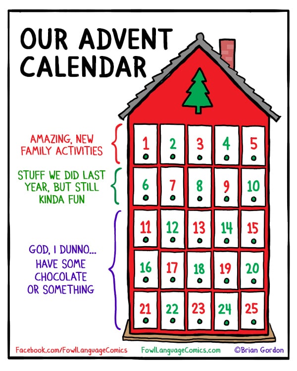 Brian Gordon's Fowl Language Holiday Parenting Comics | POPSUGAR Family