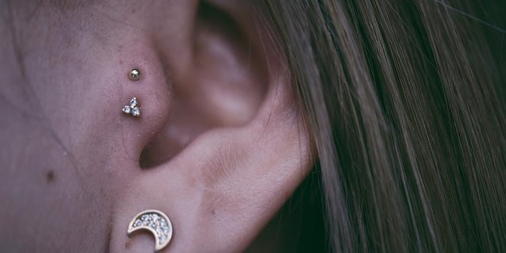 Double Tragus Piercing Trend | POPSUGAR Beauty