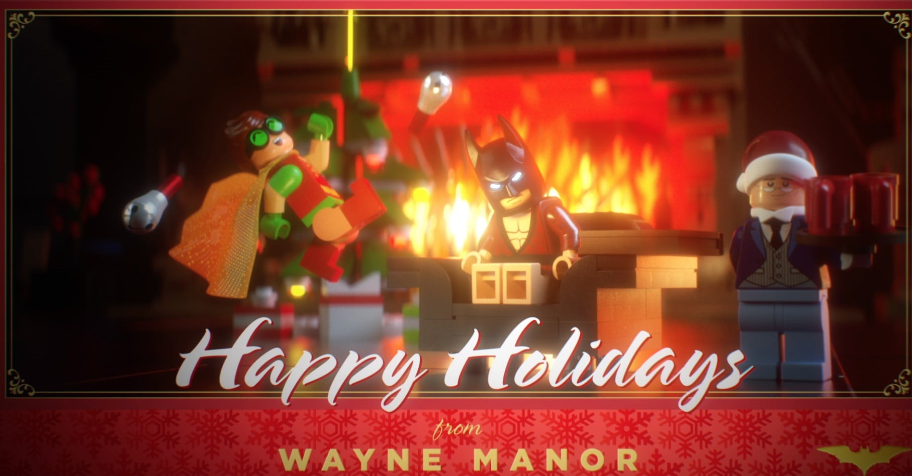 The Lego Batman Holiday Card | PS Entertainment