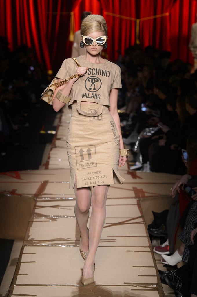 Moschino Fall 2017 Runway Show | POPSUGAR Fashion