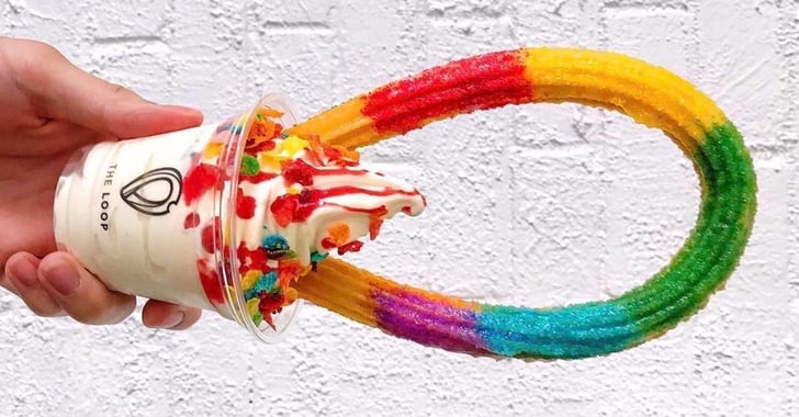 Rainbow Churros | POPSUGAR Food
