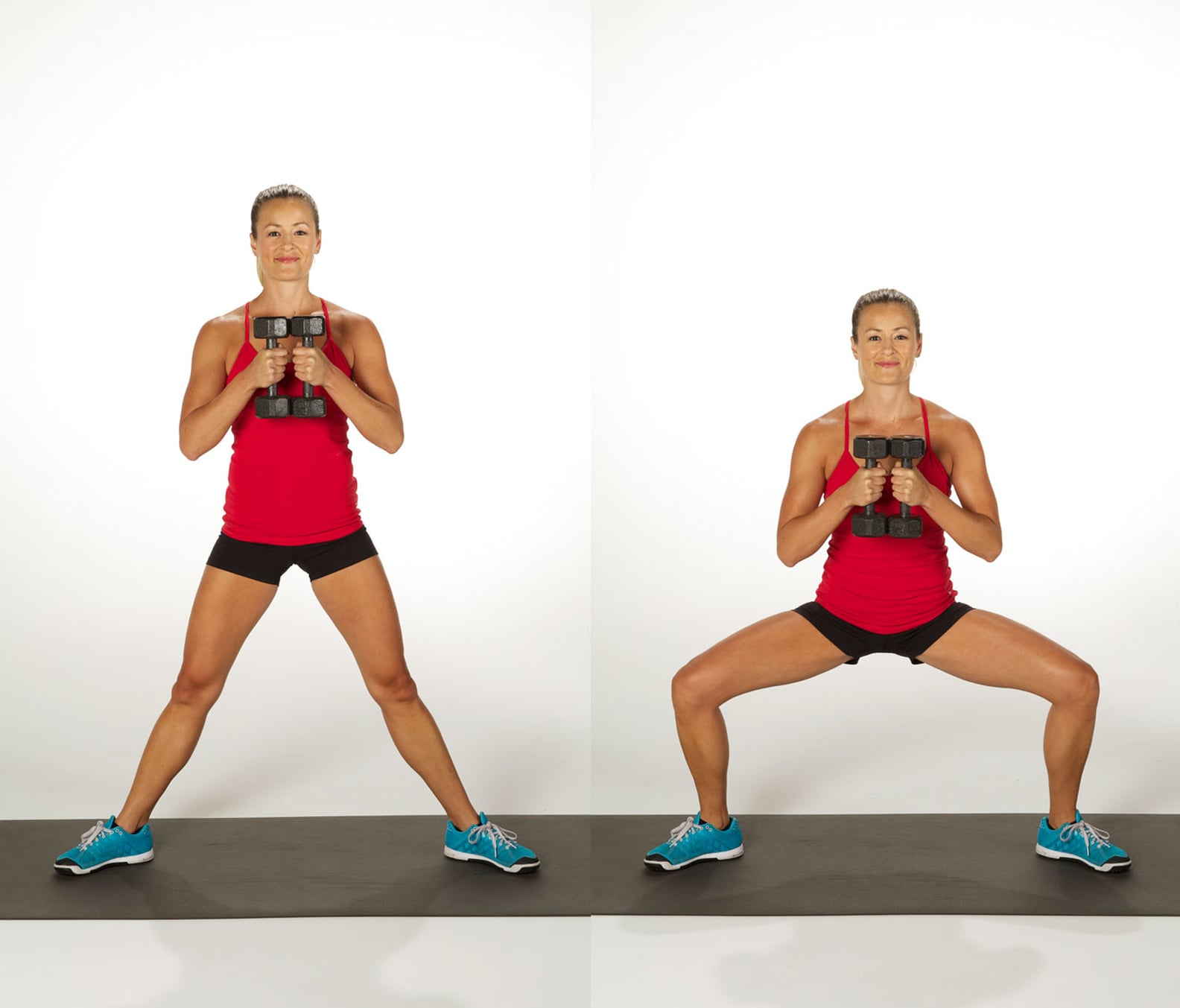 Weighted Squat Variations | POPSUGAR Fitness