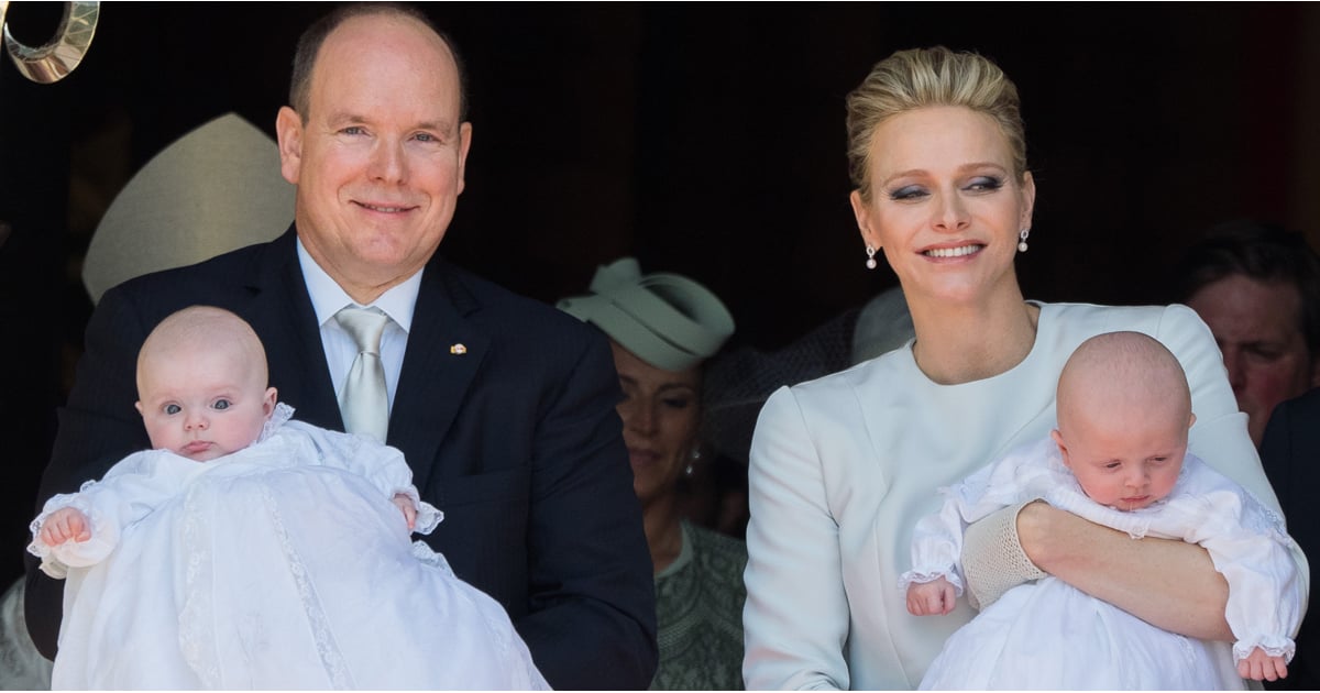 The Royal Twins of Monaco Are Baptized | Pictures | POPSUGAR Celebrity