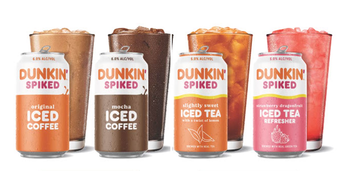 Dunkin' Is Releasing Spiked Iced Coffees and Teas | PS Food
