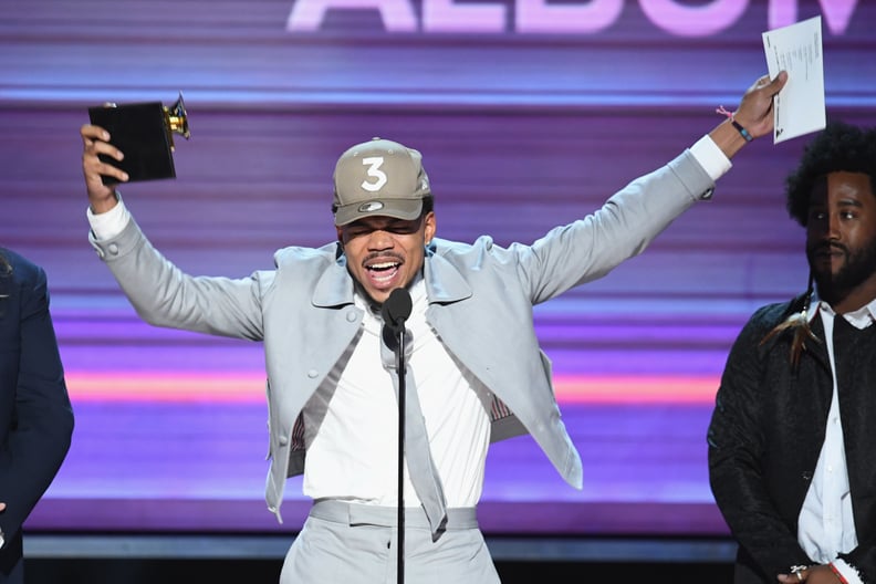 Chance the Rapper at the 2017 Grammys | PS Celebrity