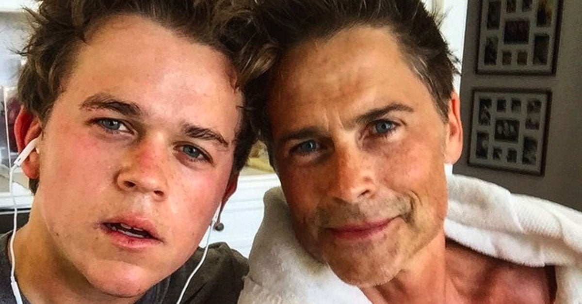 Rob Lowe's Son Instagram Photo | PS Celebrity