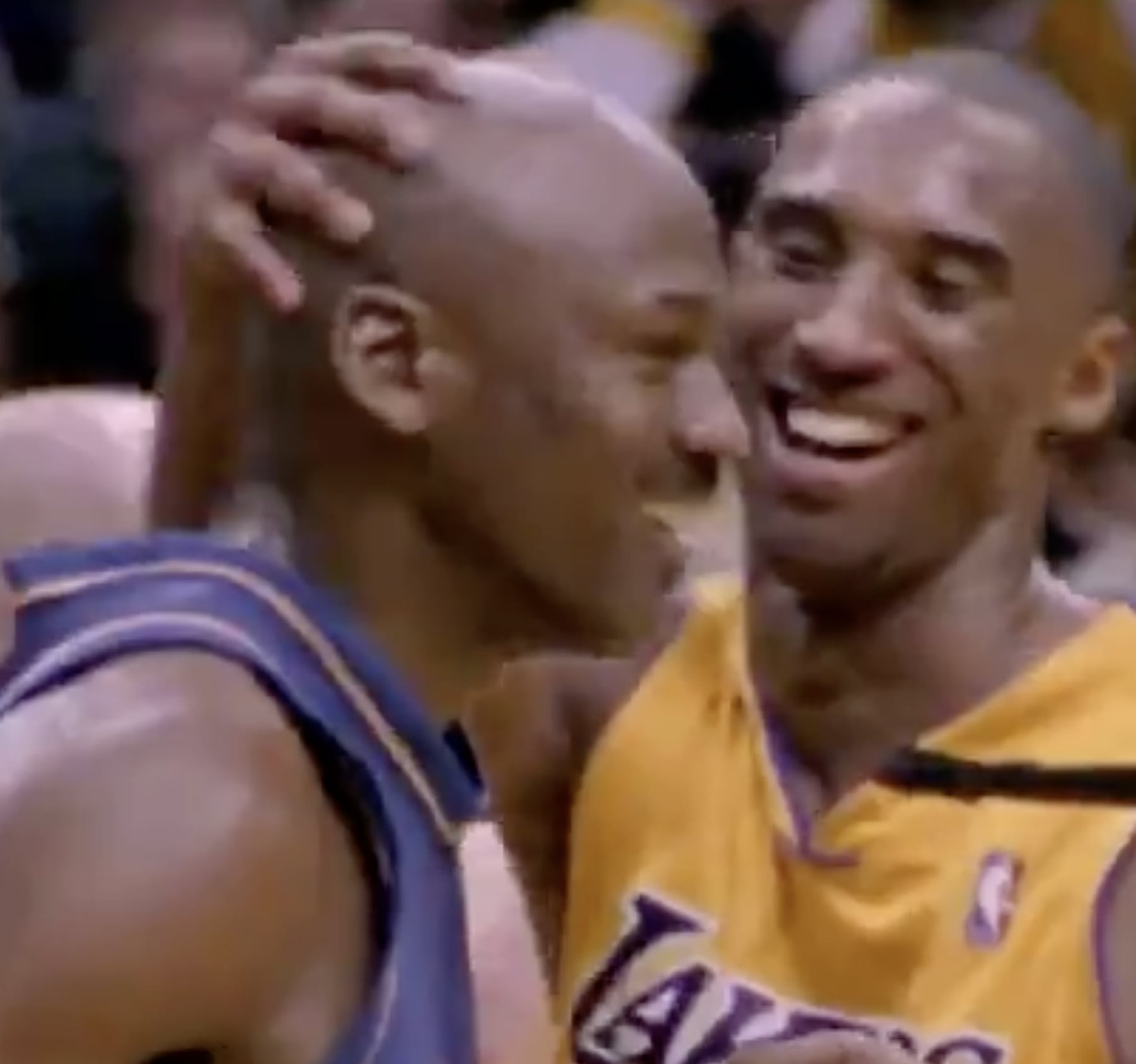 Kobe Bryant Playfully Brawls With Michael Jordan | Video | POPSUGAR Fitness