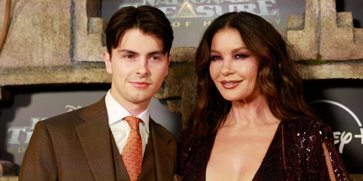 Catherine Zeta-Jones, Her Son at National Treasure Premiere | POPSUGAR ...