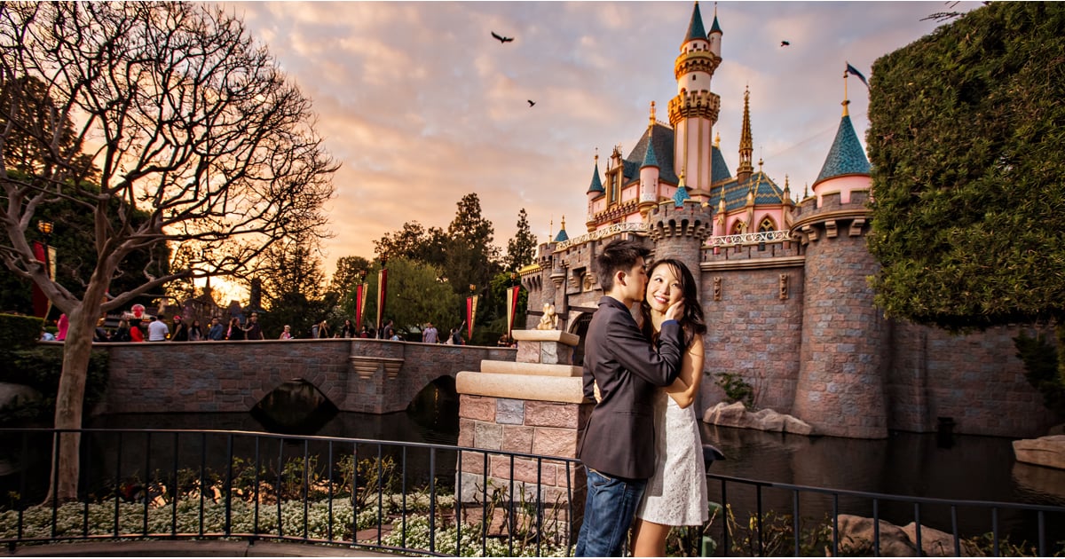 Disneyland Engagement Photos Popsugar Love And Sex