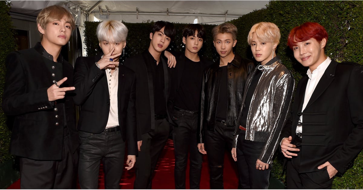 BTS at the American Music Awards 2017 | POPSUGAR Celebrity