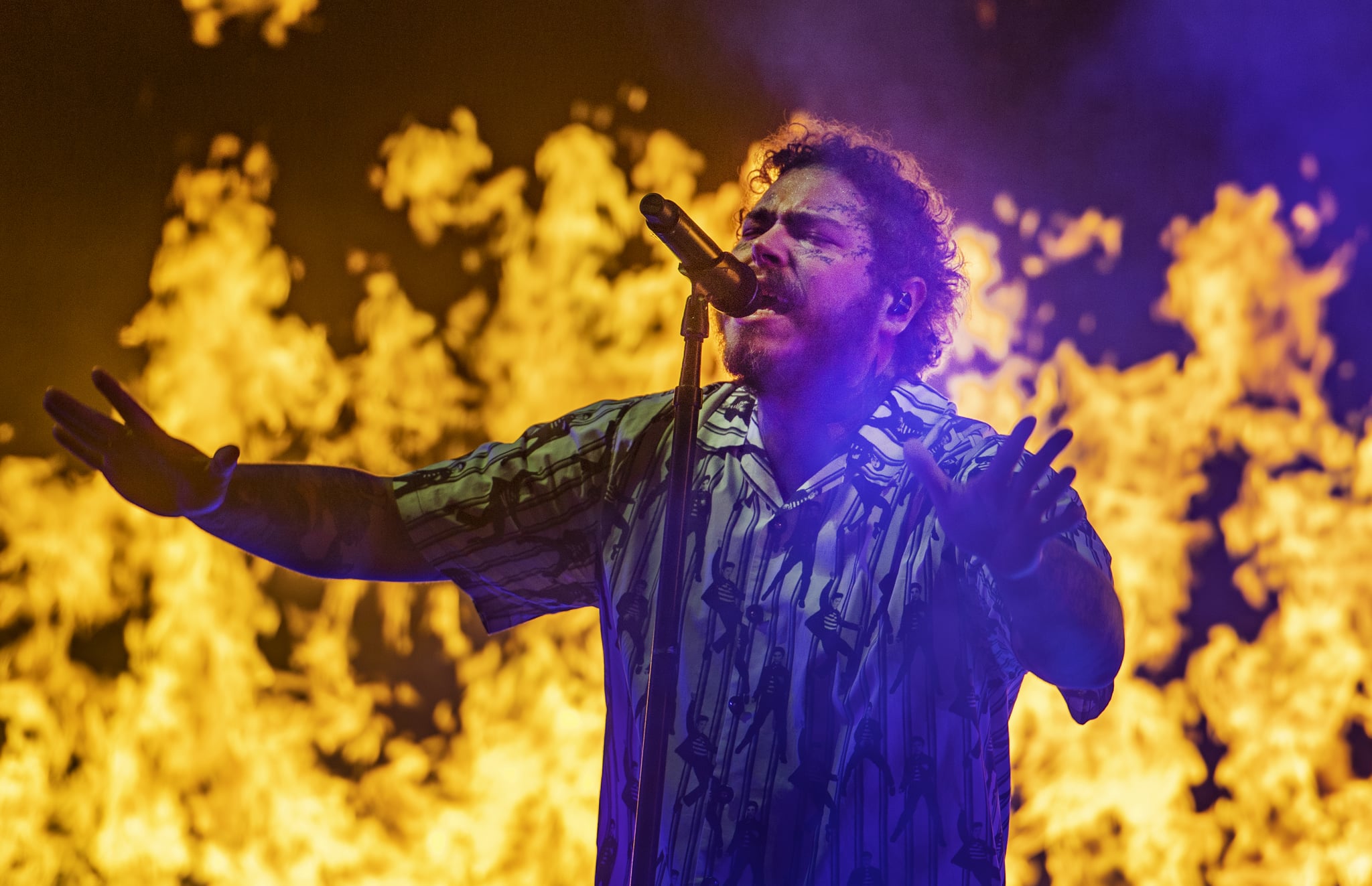 Post Malone's Best Performance Pictures | POPSUGAR Celebrity