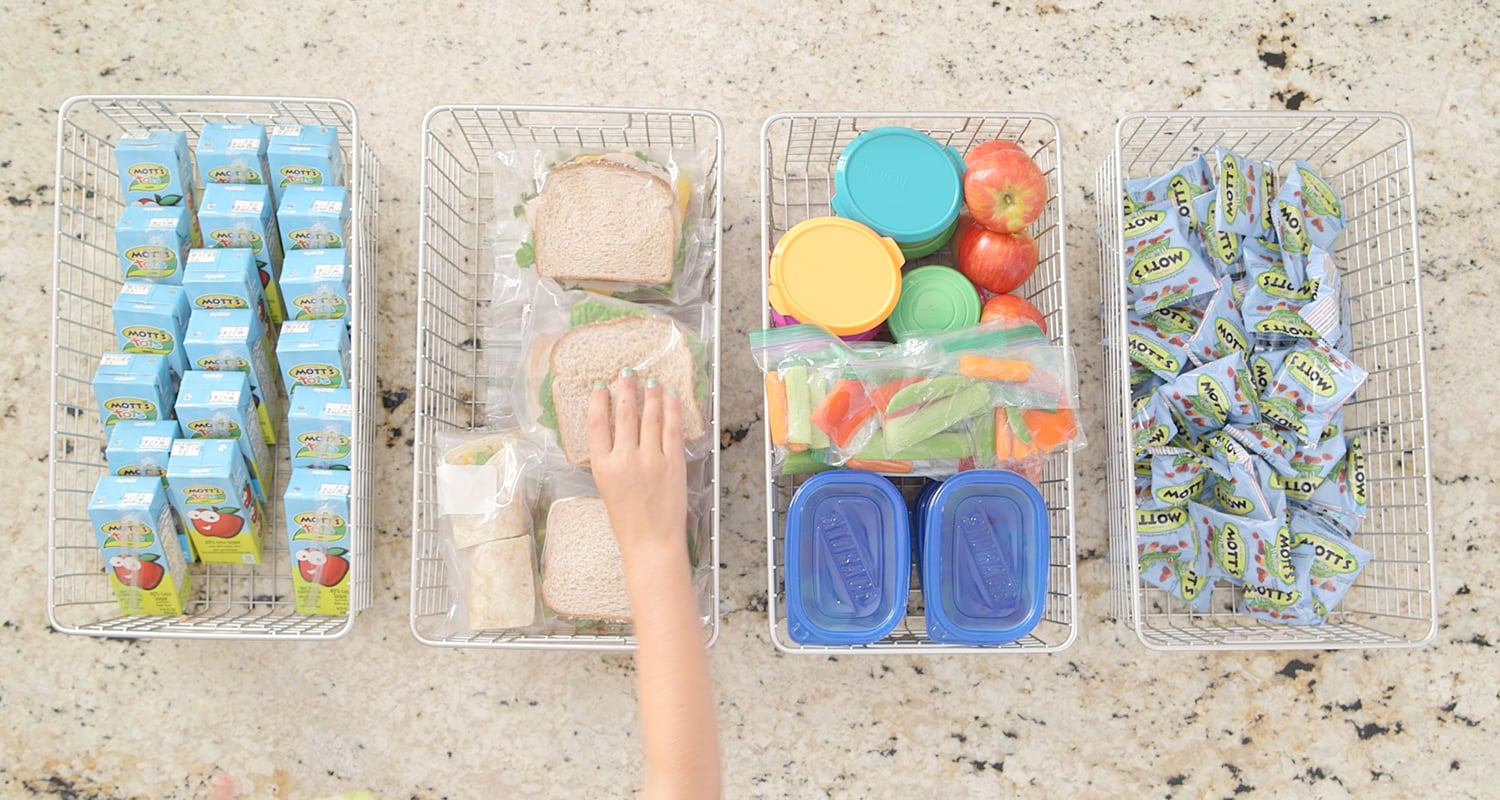 4 Steps to Get Your Kids Packing Their Own Lunches | PS Family