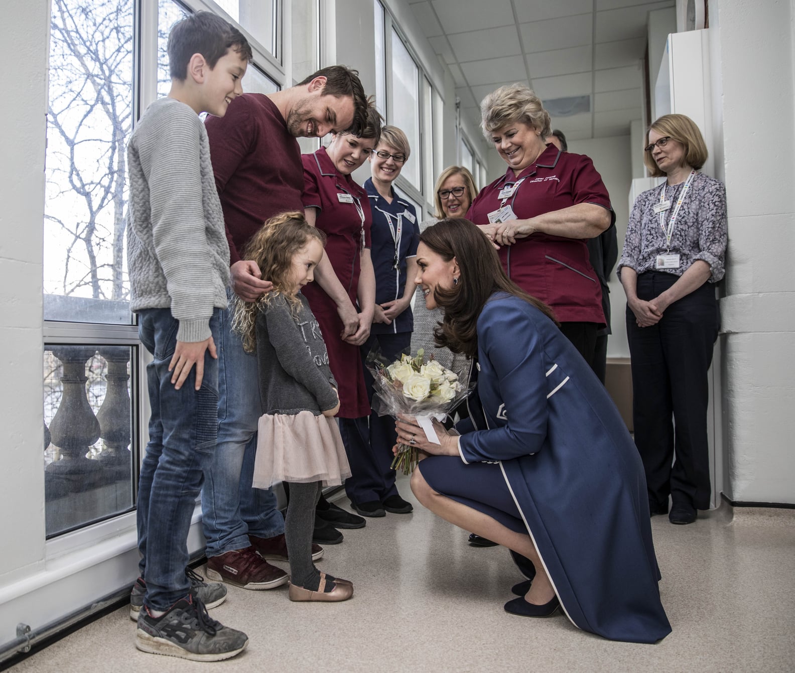 Pictures of Kate Middleton With Little Girls | PS Celebrity