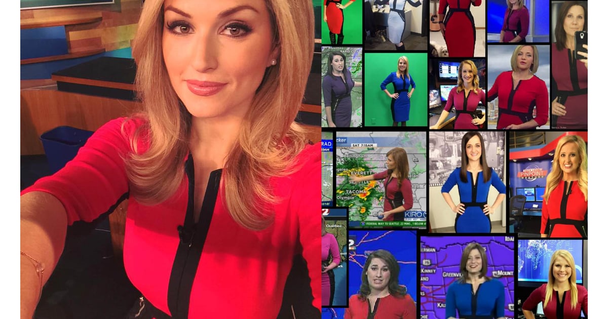 Female Meteorologists Wear the Same Dress | POPSUGAR Fashion